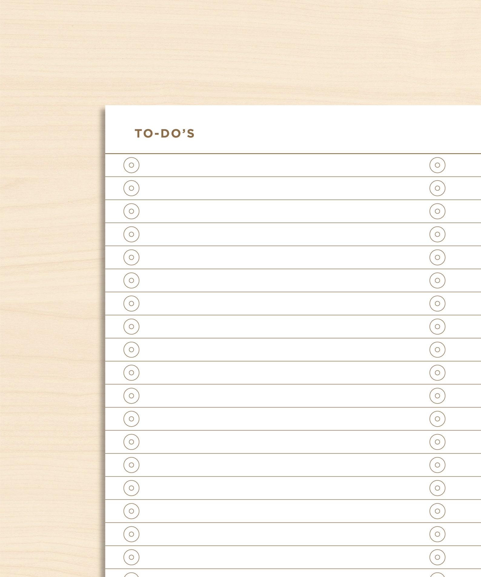 TO-DO LIST, Printable To-do List, Daily To-do's, To-do Checklist ...