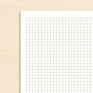BULLET JOURNAL Graph Paper, Printable Graph Paper Numbered Pages ...