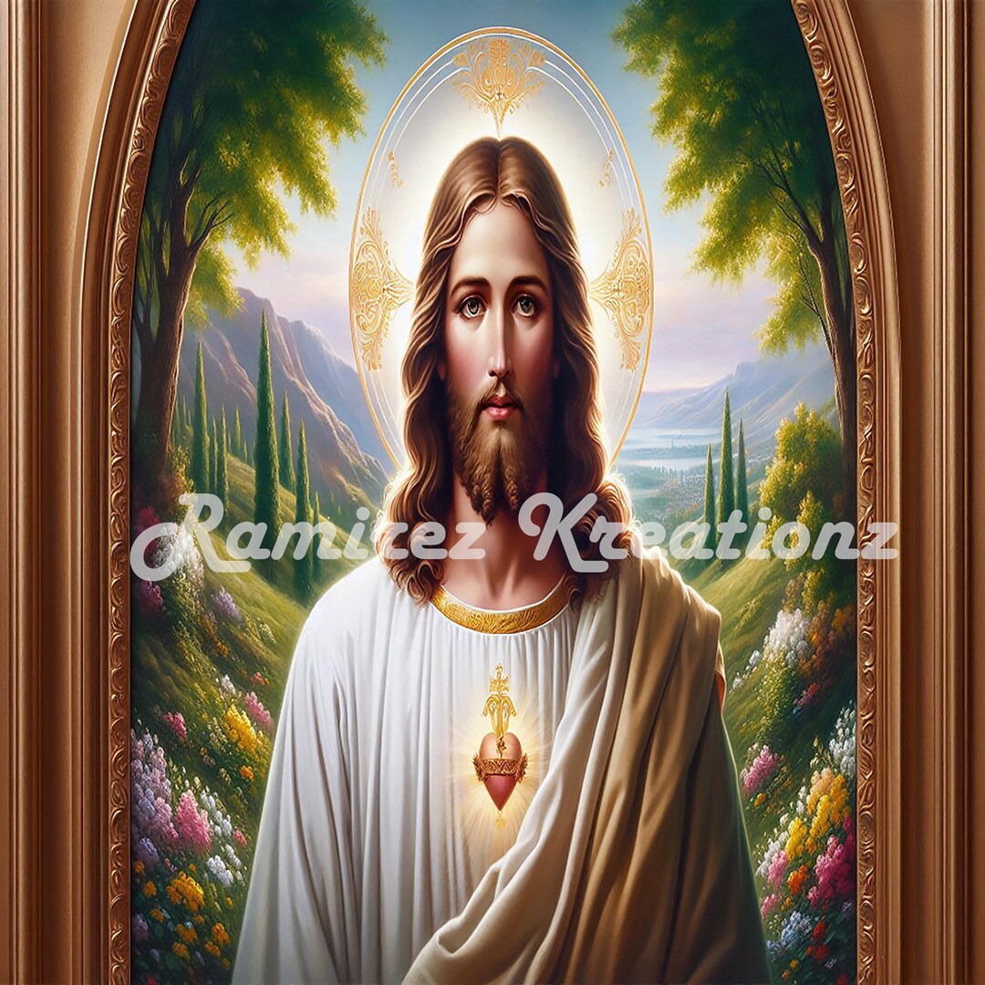 Jesus / Jesus Christ / Digital File / PNG / Sublimation - Etsy