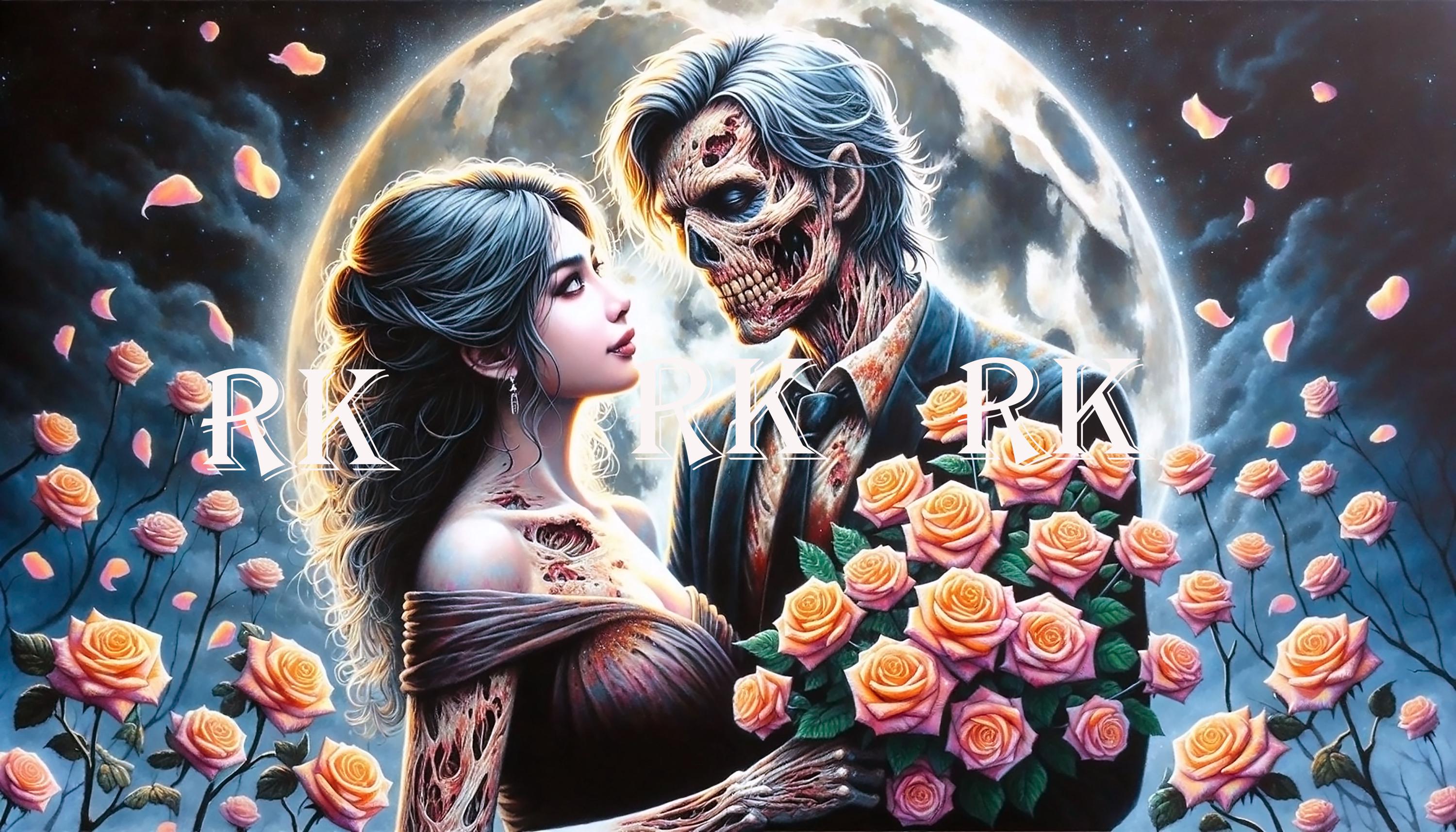 Zombie Couple / Halloween / Digital Art / PNG / Sublimation - Etsy