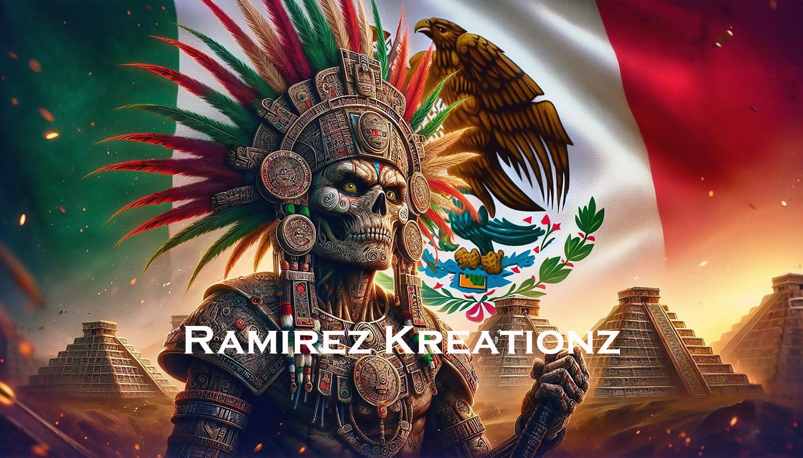 Aztec Warrior / Mexico / Digital Art / PNG / Sublimation / DTF Print - Etsy