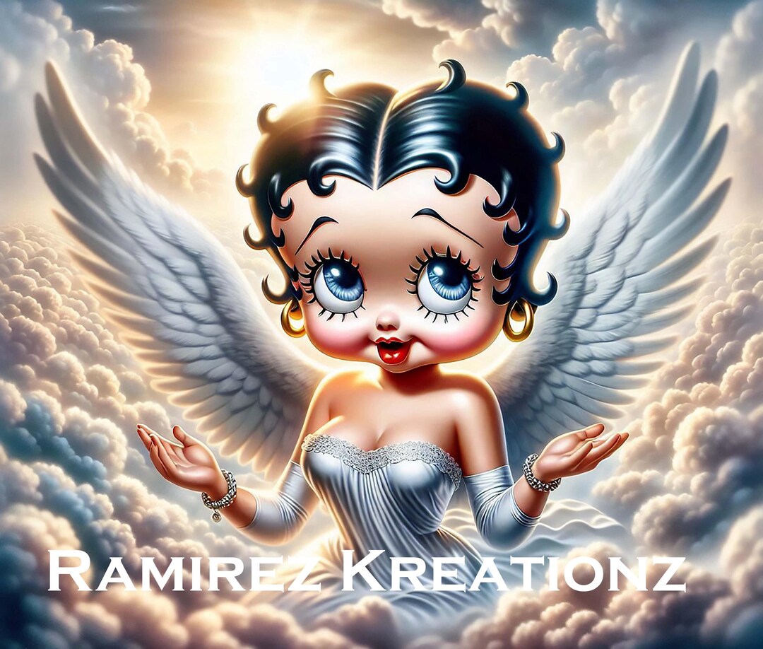 Angelic Betty / Heavenly / Heaven / Digital Art/ Digital Design ...