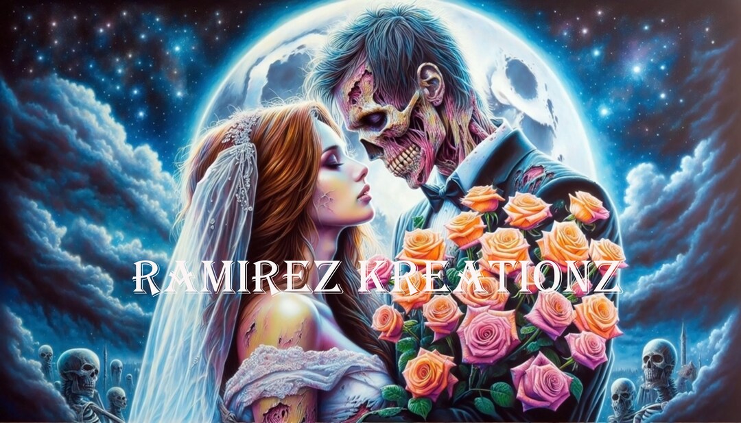 Zombie Couple / Zombie / Digital Art / PNG / Sublimation / Halloween - Etsy