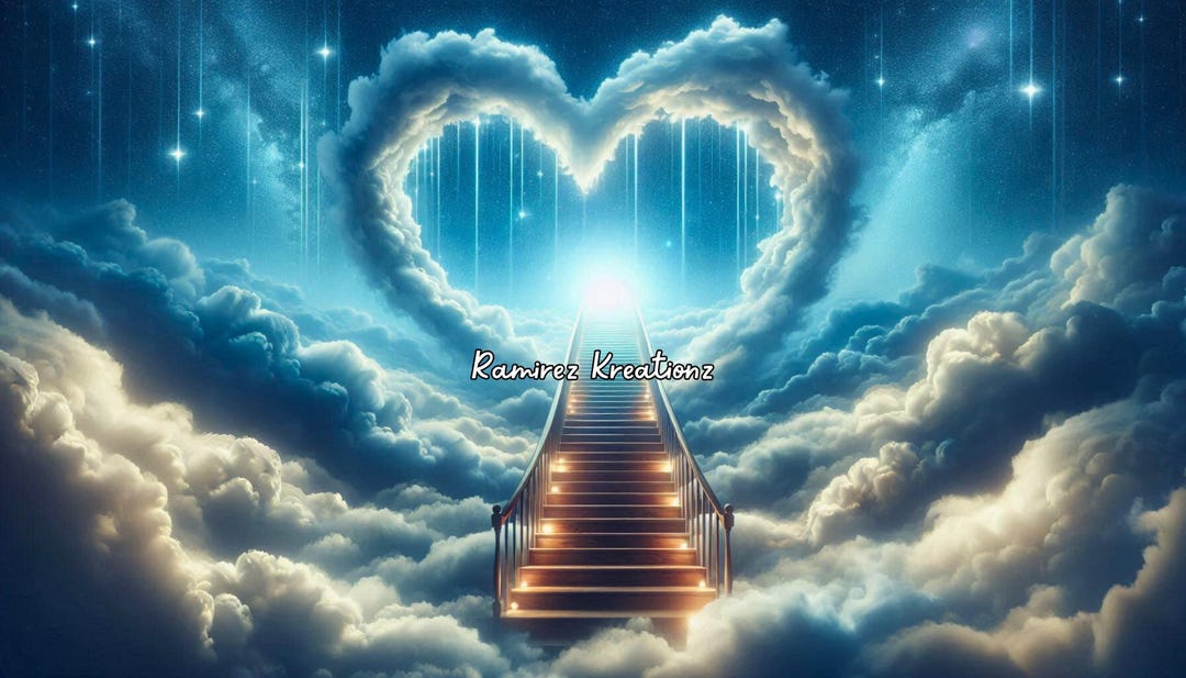Heart Shaped Memorial / in Memory / Rest in Peace / Digital Art / PNG ...