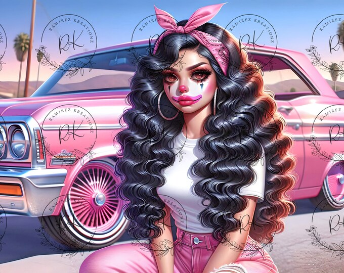 Chola Life, Chicana Art PNG - Etsy Canada