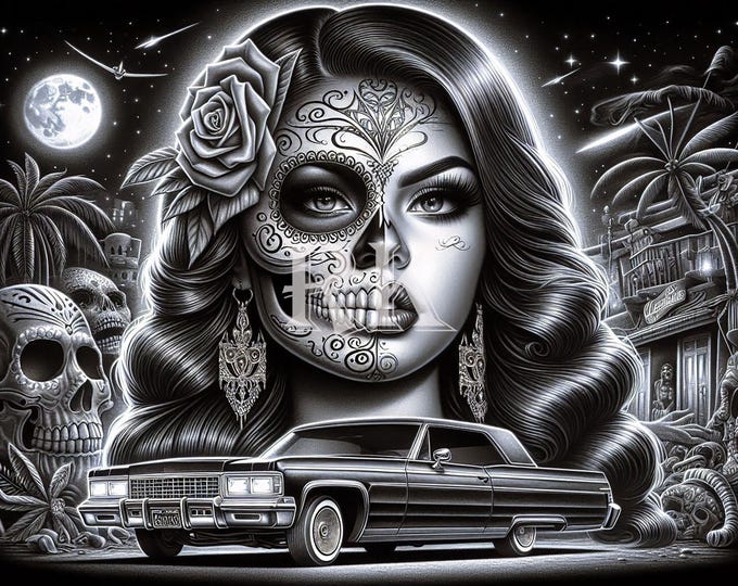 Cholo Couple / Gangster Couple / PNG / Sublimation / Digital Art ...