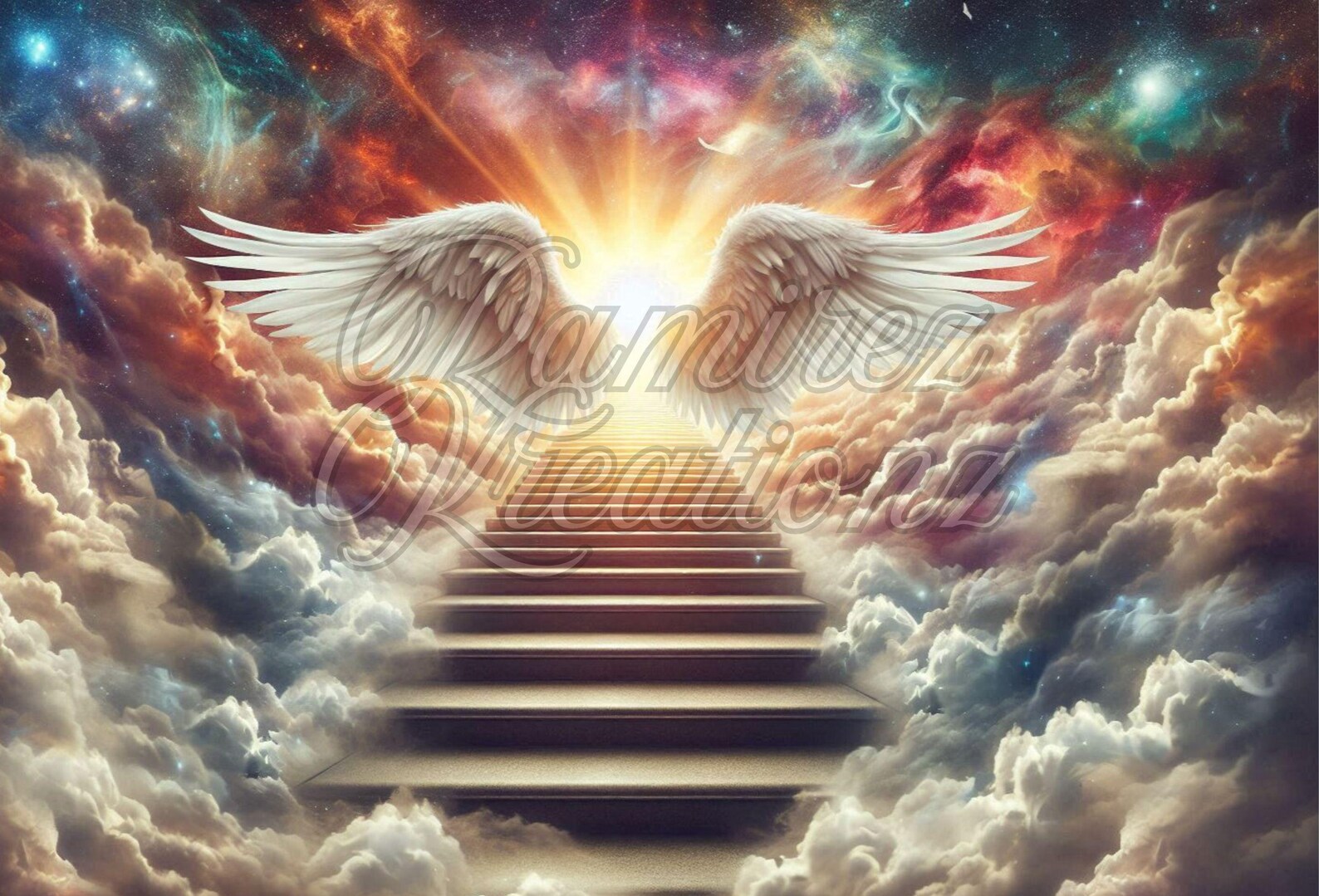 Memorial / in Memory / Angel Wings / Digital Art / PNG / Sublimation ...