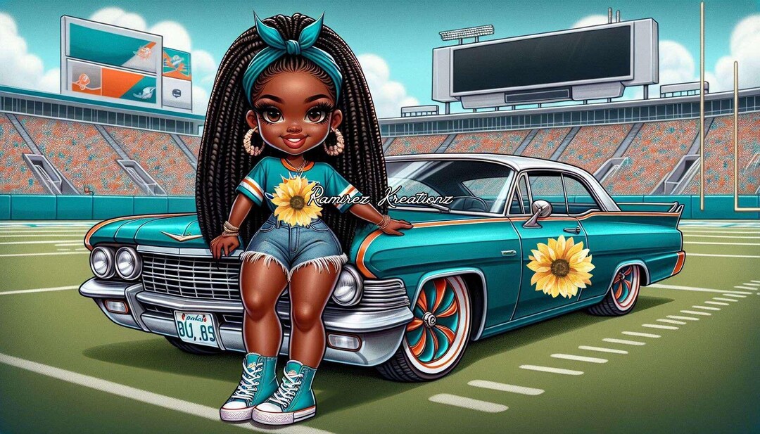 Miami Football Fan / Digital Art / PNG / Sublimation - Etsy