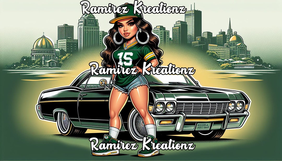 GB American Football Fan / NFL / Digital Art / PNG - Etsy