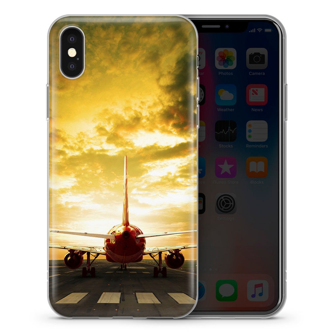 Airplane Phone Case Travel Airport Cover for Iphone 7 8 X XS | Etsy