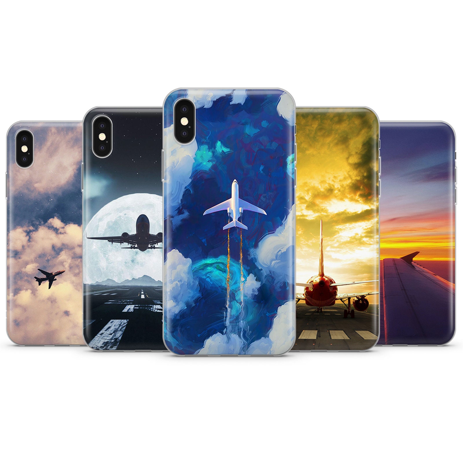 Airplane phone case travel airport cover for iPhone 7 8 X XS | Etsy