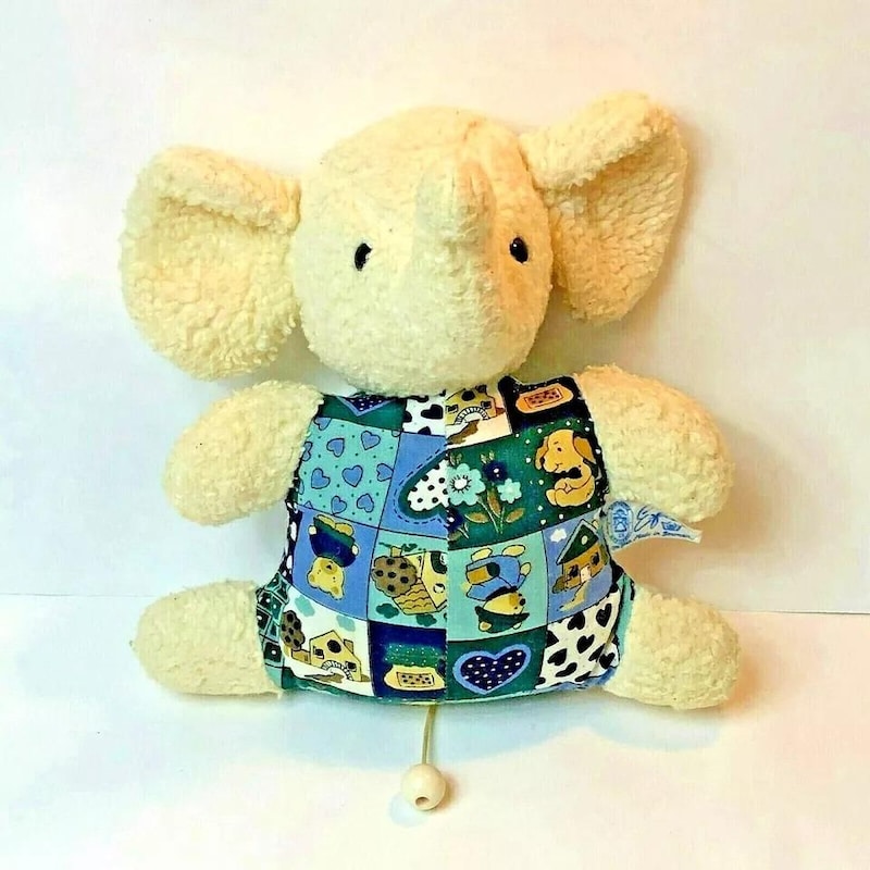 Plush Musical Pull Toy - Etsy