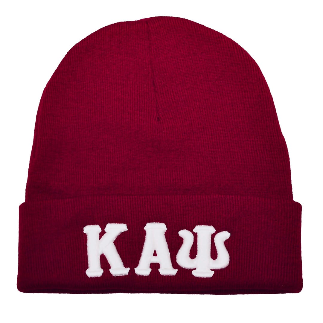 High Quality Knitted Kappa Alpha Psi Embroidered Beanie Hat. - Etsy