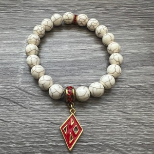 Kappa Alpha Psi Beaded Bracelet - Etsy