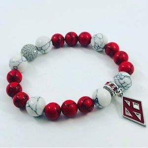 Kappa Alpha Psi Beaded Bracelet - Etsy