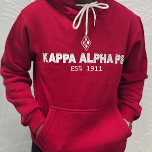 Kappa Alpha Psi Floating K Premium Red Hoodie - Etsy