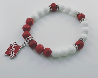 Kappa Alpha Psi Beaded Bracelet - Etsy