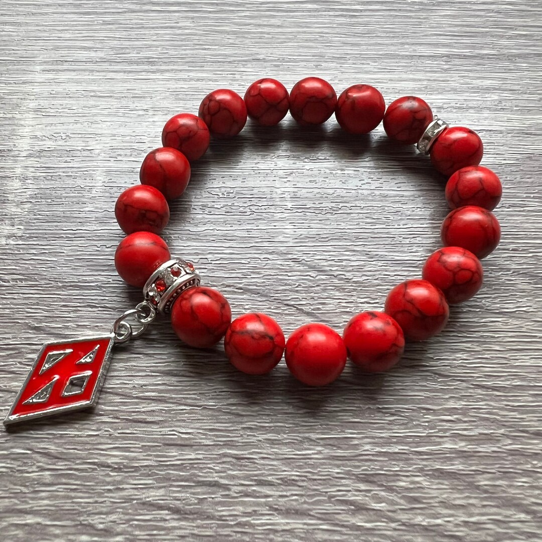 Kappa Alpha Psi Beaded Bracelet - Etsy