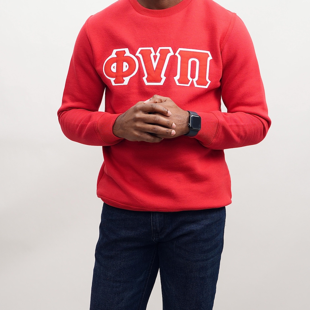 Kappa Alpha Psi Red Embroidery Sweater - Etsy