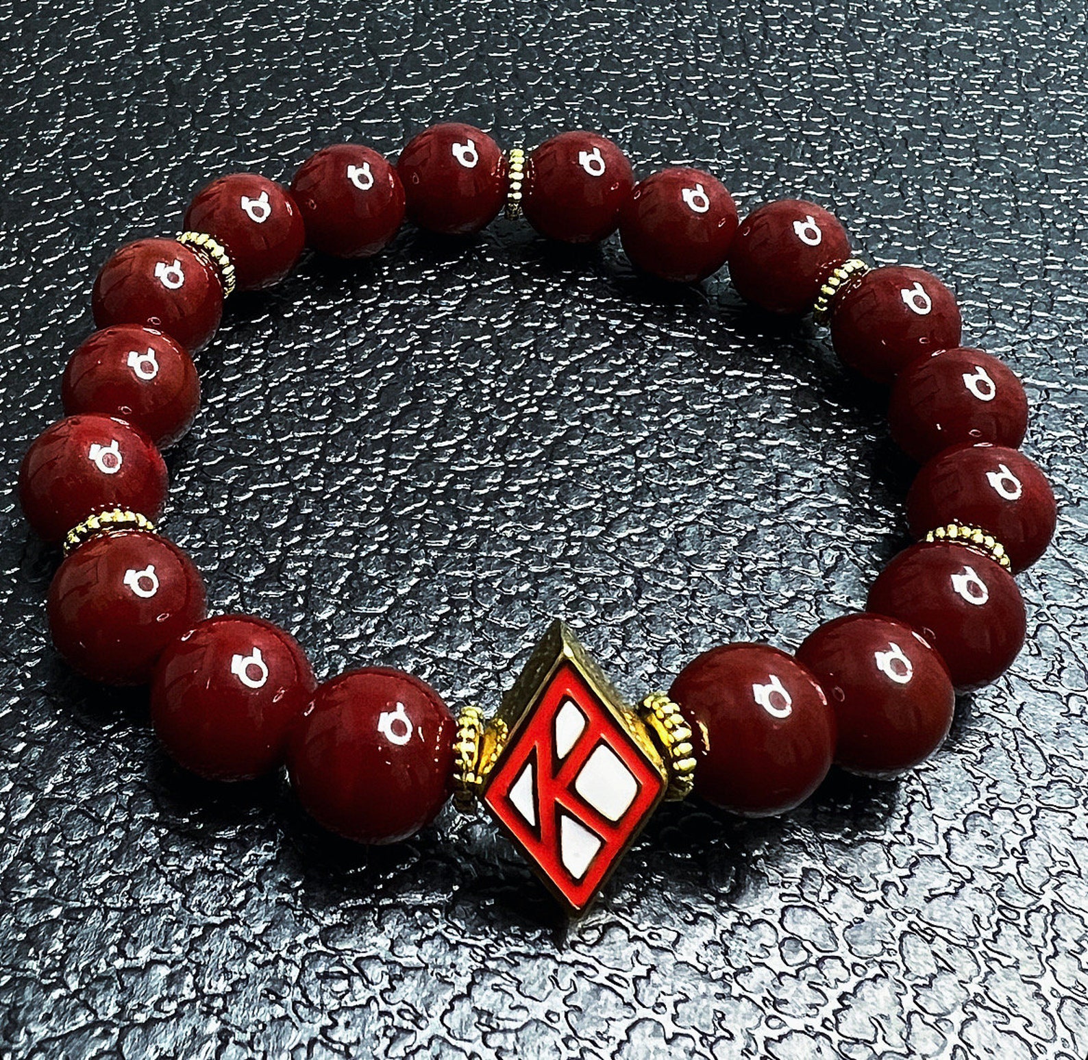 Kappa Alpha Psi Beaded Diamond K Bracelets - Etsy