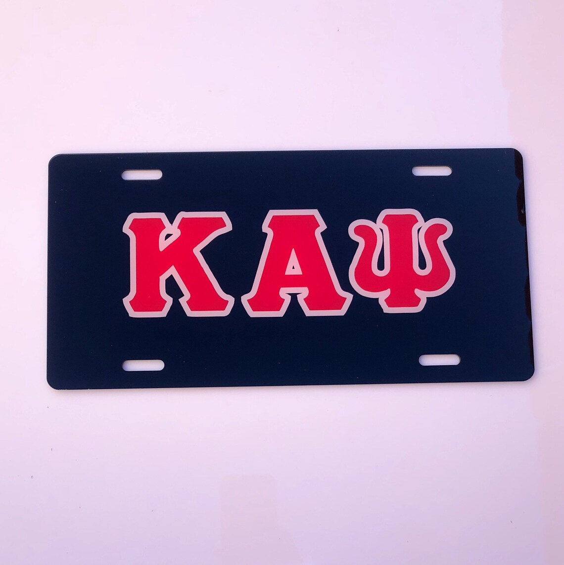 Kappa Alpha Psi License Plate Frame - Etsy
