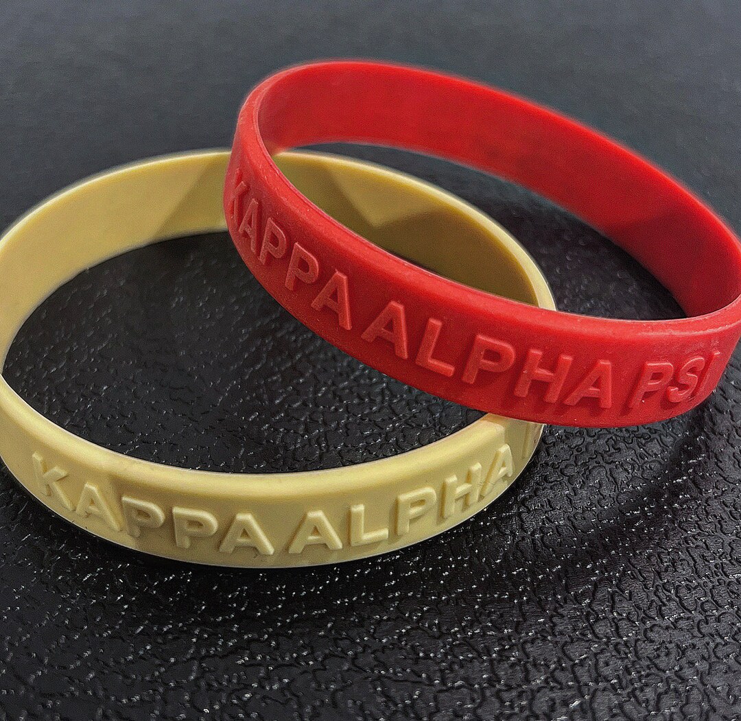 Kappa Alpha Psi Bracelet Silicone Bracelet - Etsy