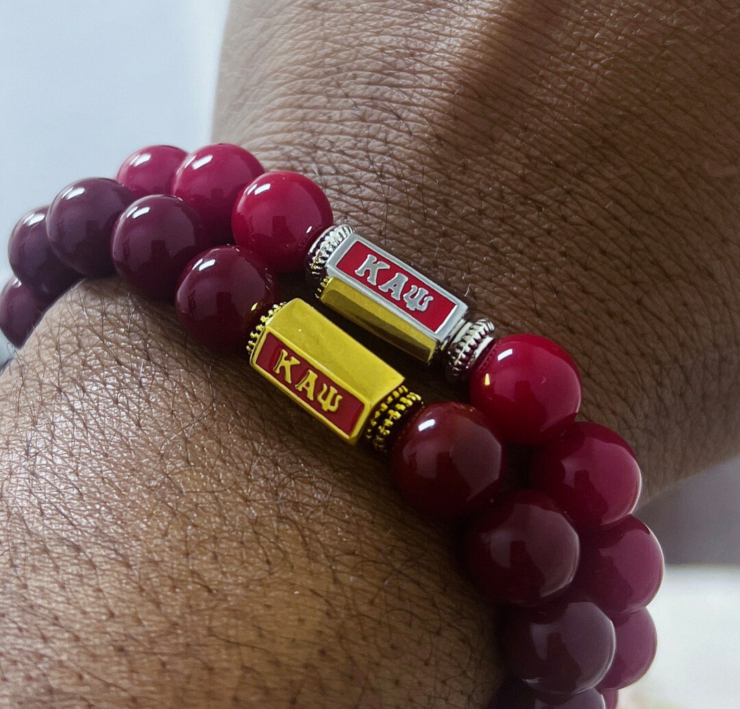 Kappa Alpha Psi Beaded Diamond K Bracelets - Etsy