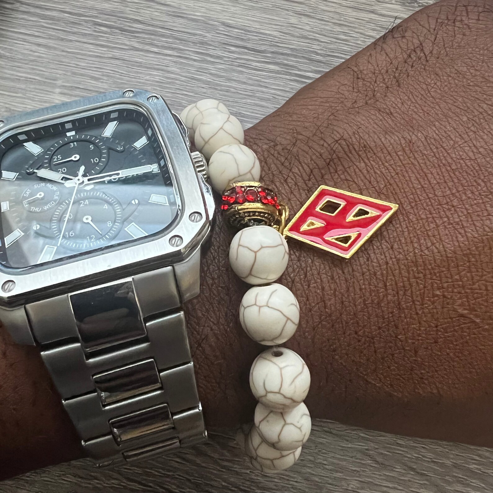 Kappa Alpha Psi Beaded Bracelet - Etsy