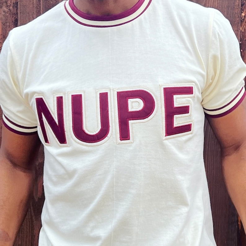 Kappa Alpha Psi NUPE T Shirt - Cream and Crimson - Etsy