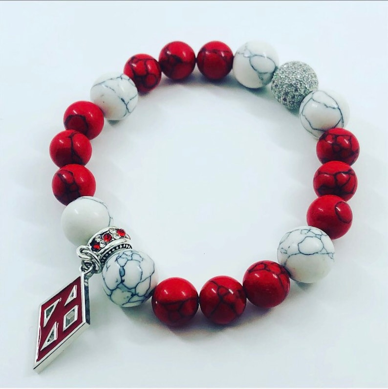 Kappa Alpha Psi Beaded Bracelet - Etsy