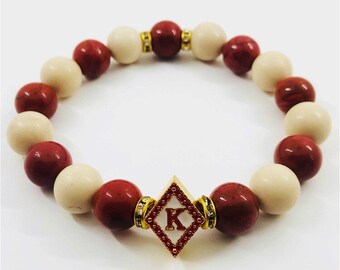Kappa Alpha Psi Beaded Bracelet | Etsy
