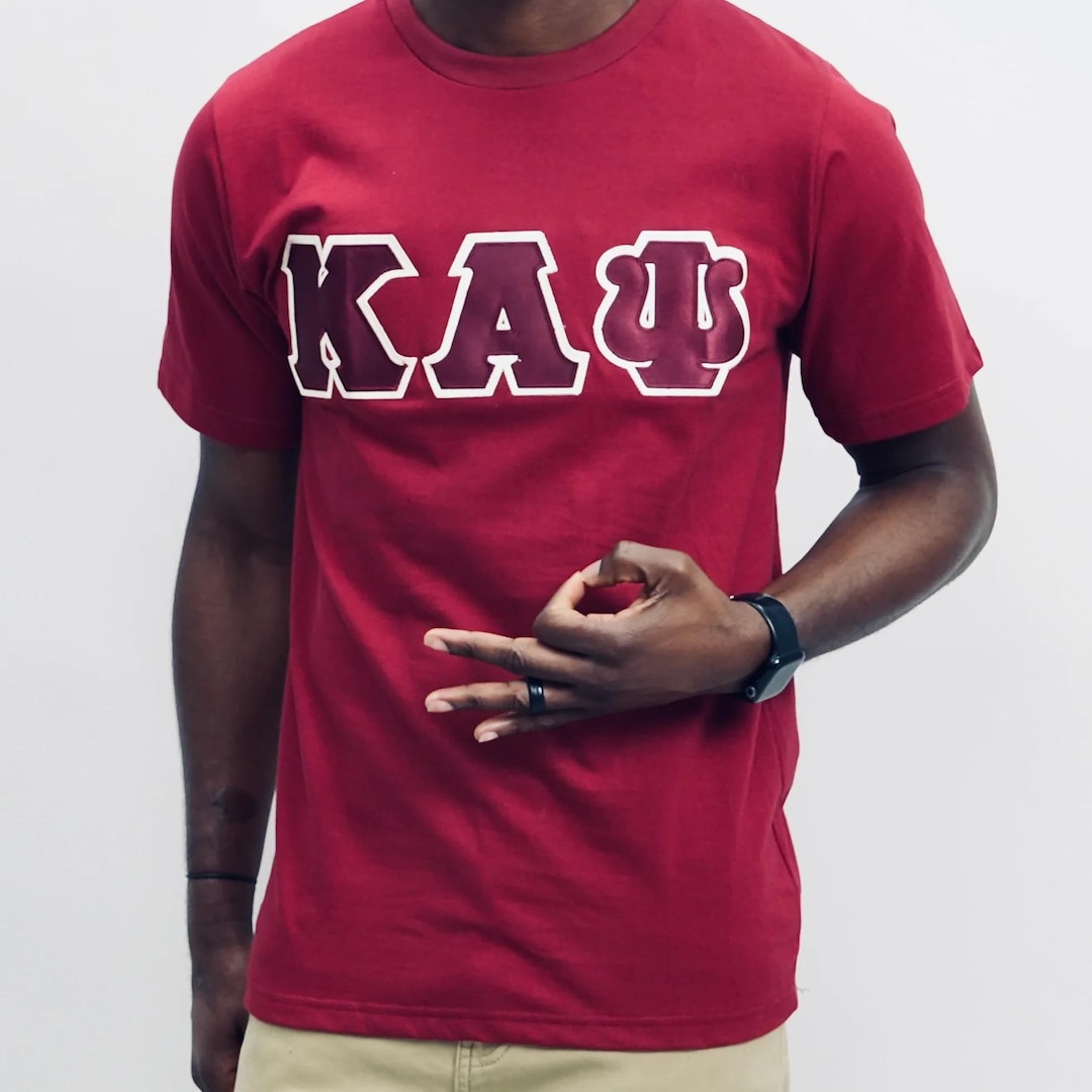 Kappa Alpha Psi T - Shirt - Crimson - Etsy