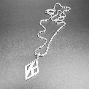 Kappa Alpha Psi Floating K Necklace - Etsy