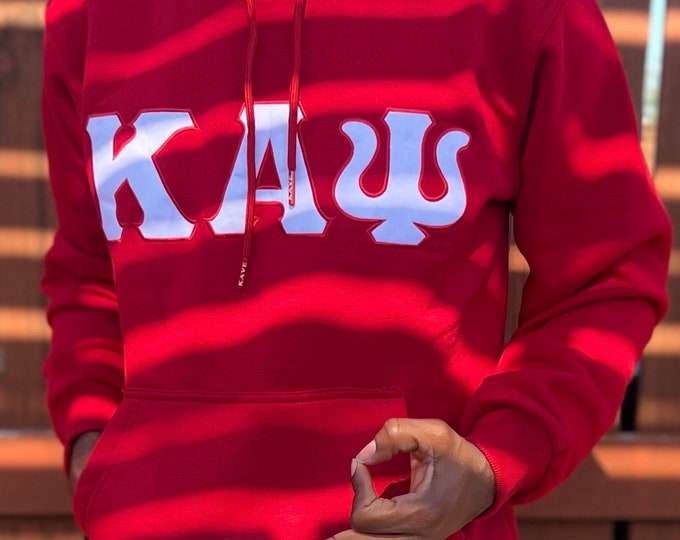 Kappa Alpha Psi Red Hoodie - Etsy