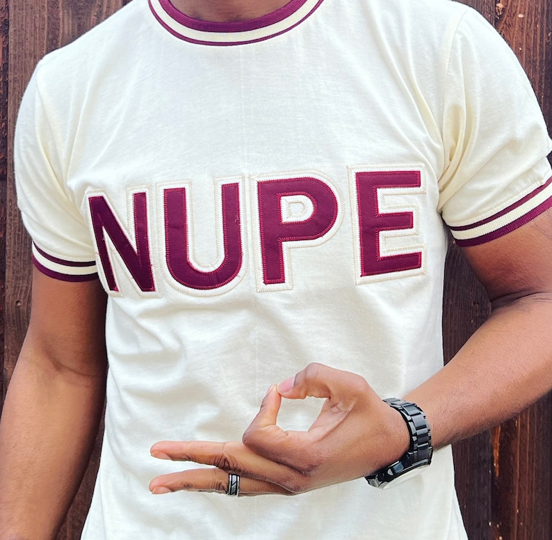 Kappa Alpha Psi NUPE T Shirt Cream and Crimson - Etsy