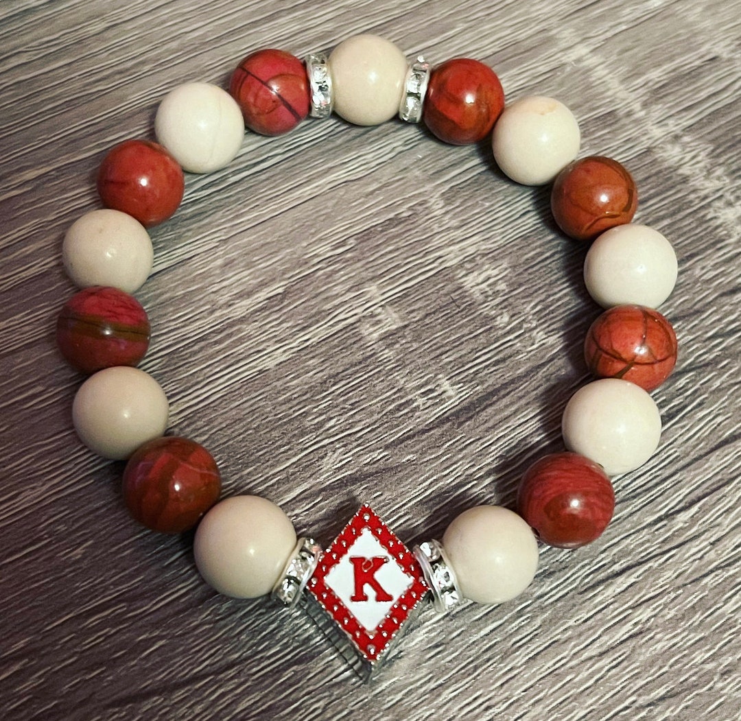 Kappa Alpha Psi Beaded Bracelet - Etsy