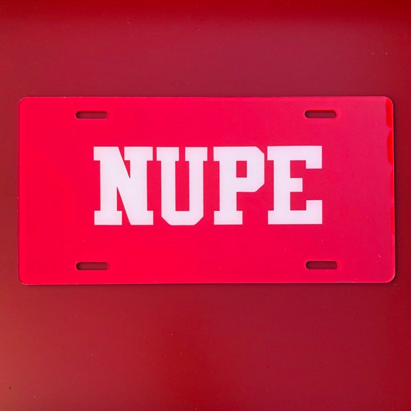 Hbcu License Plate - Etsy