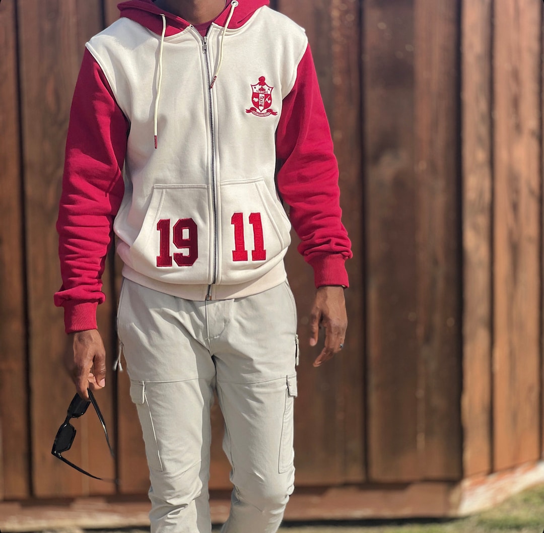 Kappa Alpha Psi Exklusive 1911 & Shield- Crimson/ Cream - Etsy