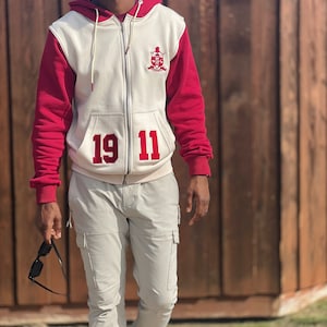 Kappa Alpha Psi Exklusive 1911 & Shield- Crimson/ Cream - Etsy