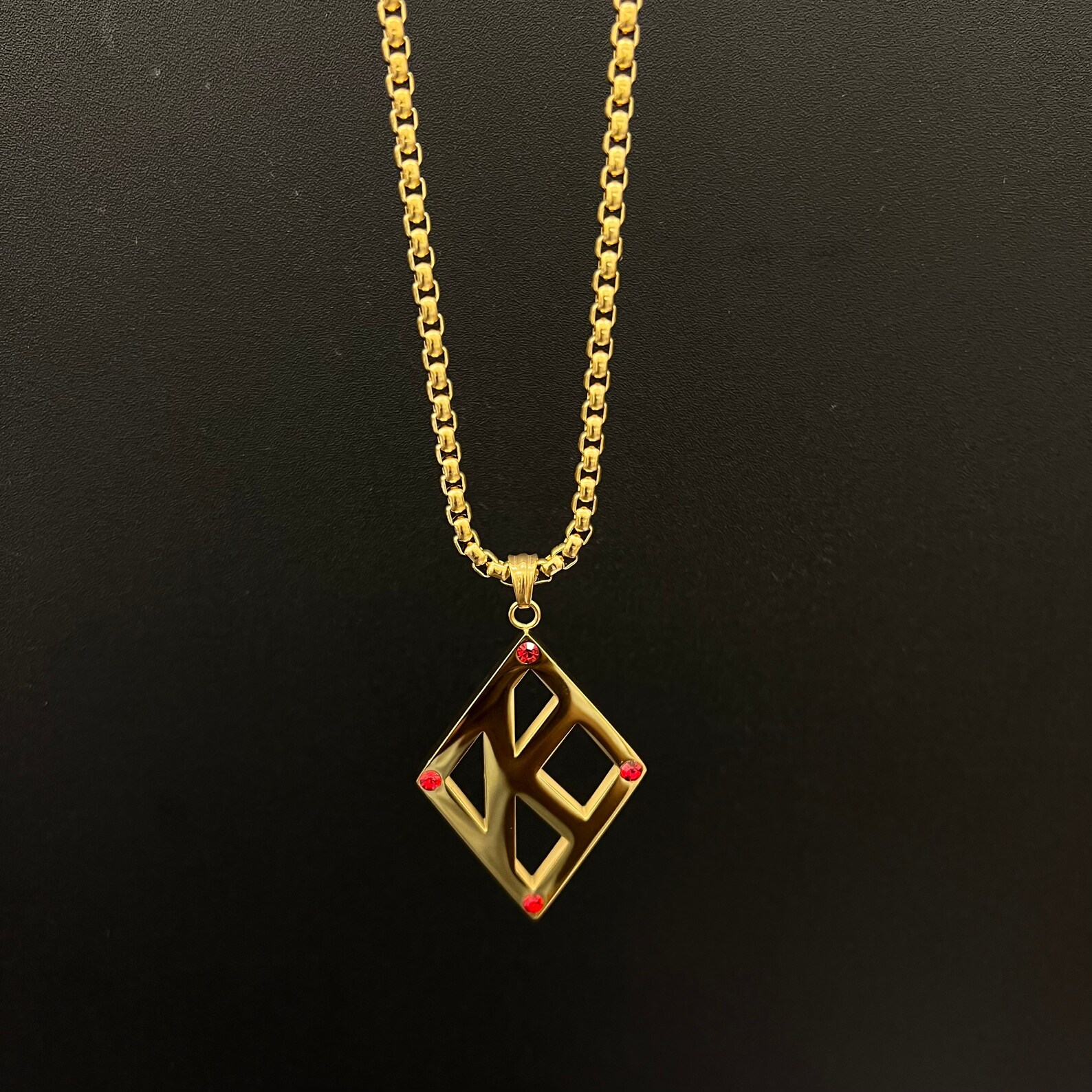 Kappa Alpha Psi Necklace / Pendants Red Rubies - Etsy