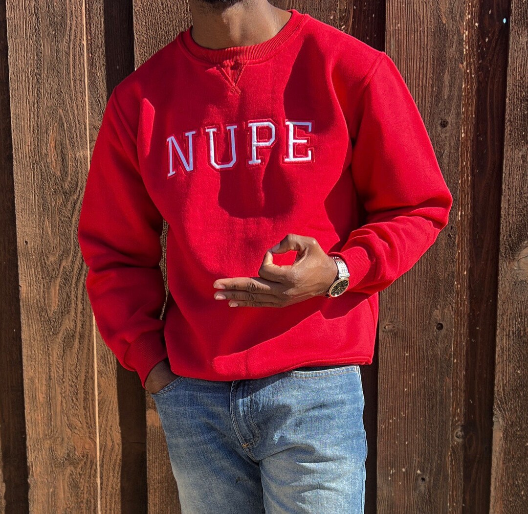 Kappa Alpha Psi Red Embroidery Sweater - Etsy