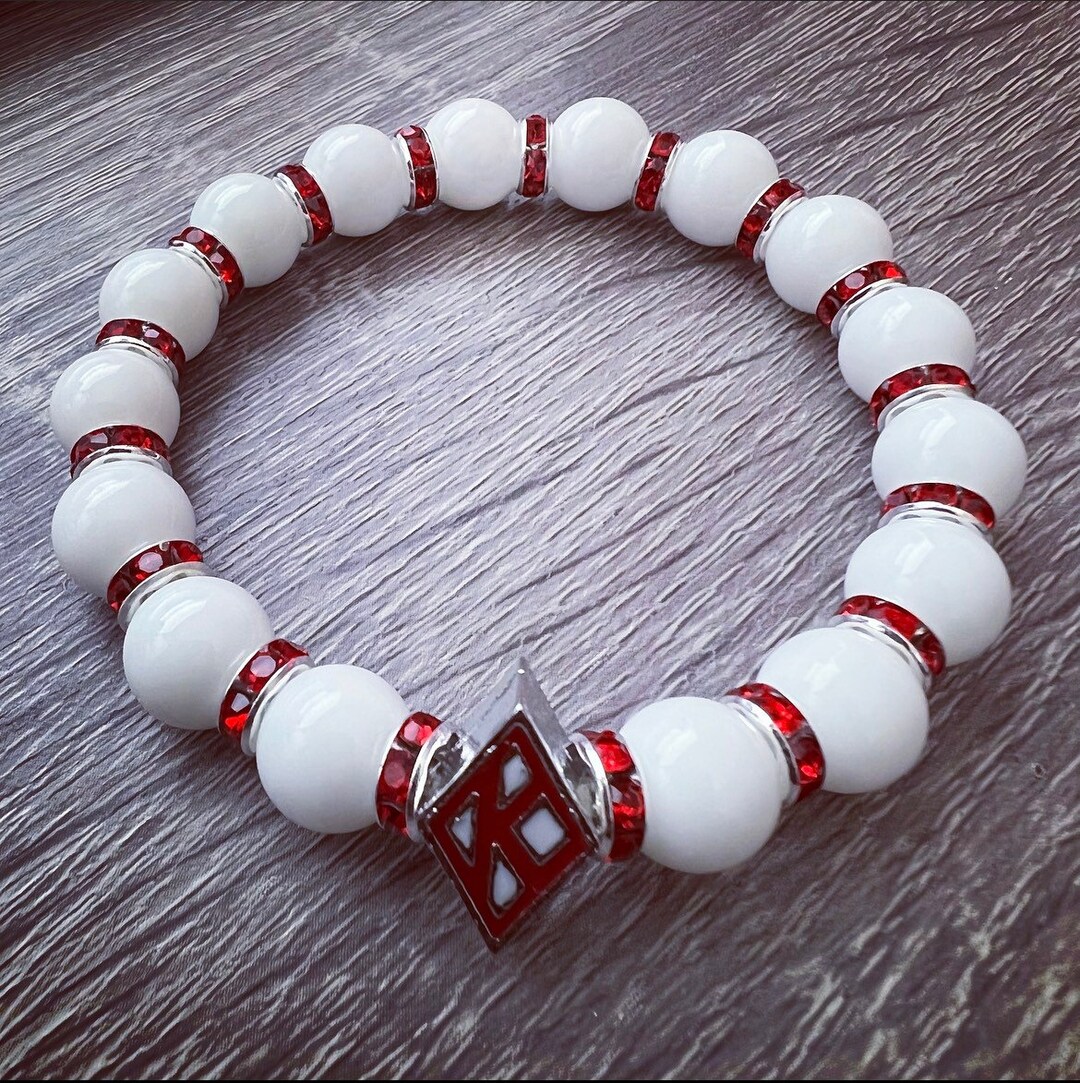 Kappa Alpha Psi Beaded Bracelet - Etsy