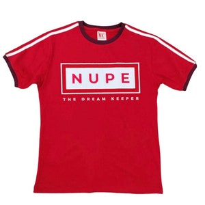 Kappa Alpha Psi Embroidery “NUPE” T Shirt - Red/ Wht - Etsy