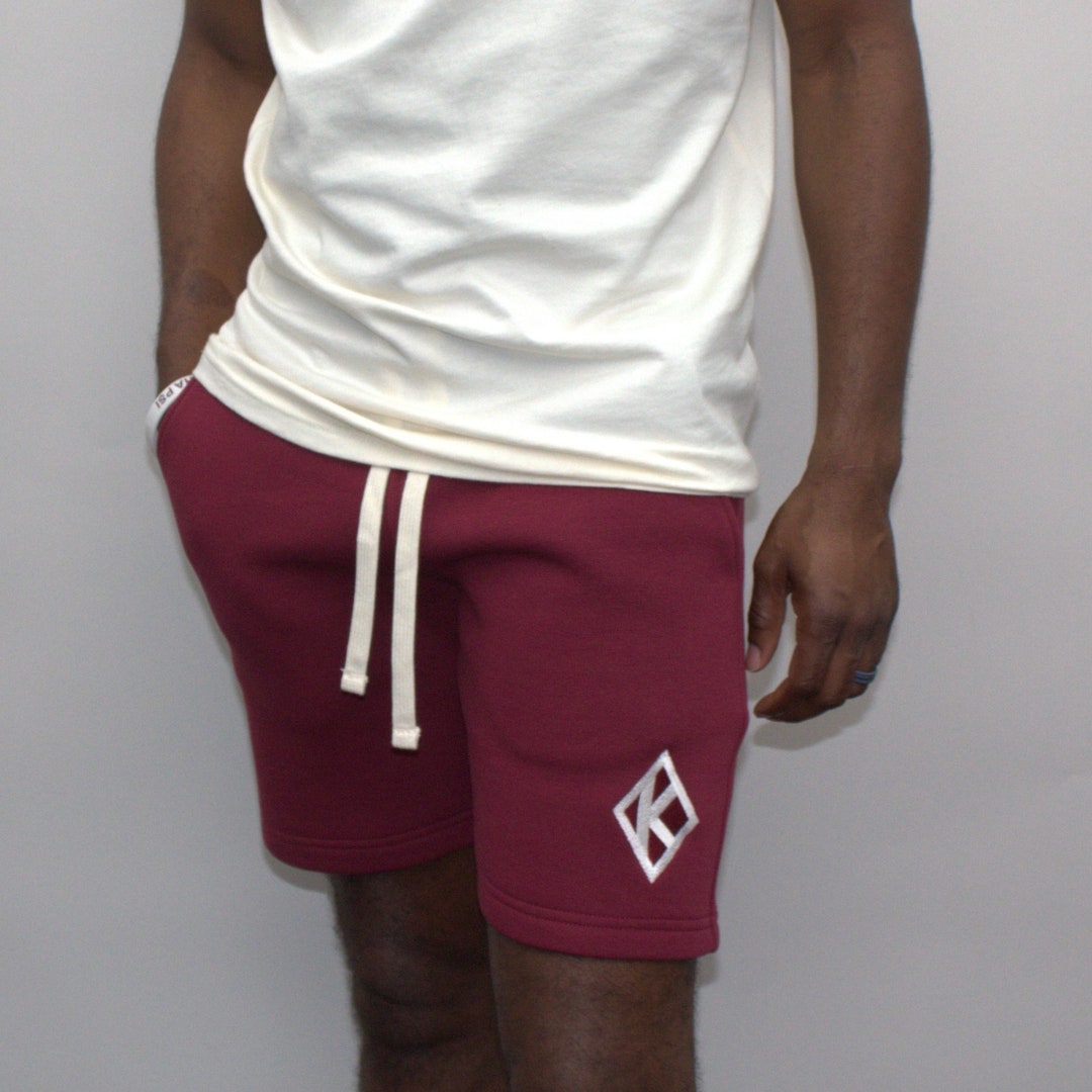 Kappa Alpha Psi Men's Cotton Fleece Crimson Shorts - Etsy