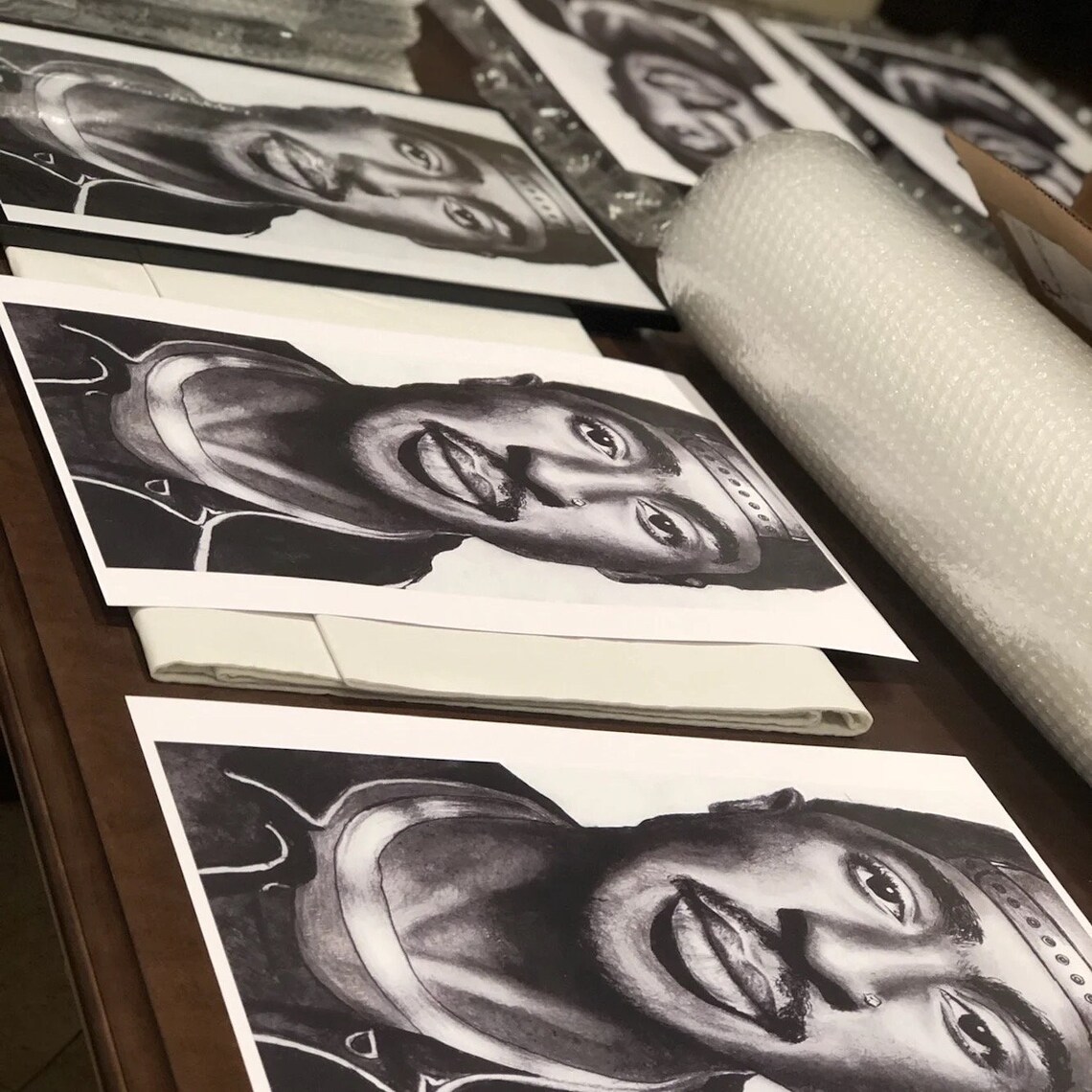 2pac Tupac Shakur Art Print - Art by Raquel Antoinette - Etsy