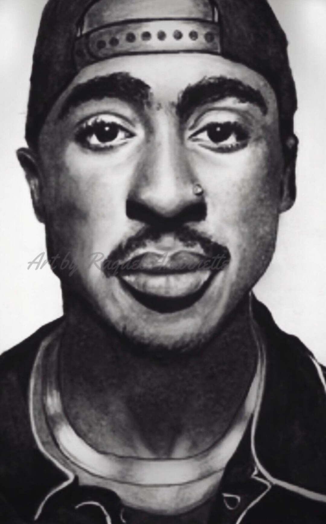 2pac Tupac Shakur Art Print - Art by Raquel Antoinette - Etsy