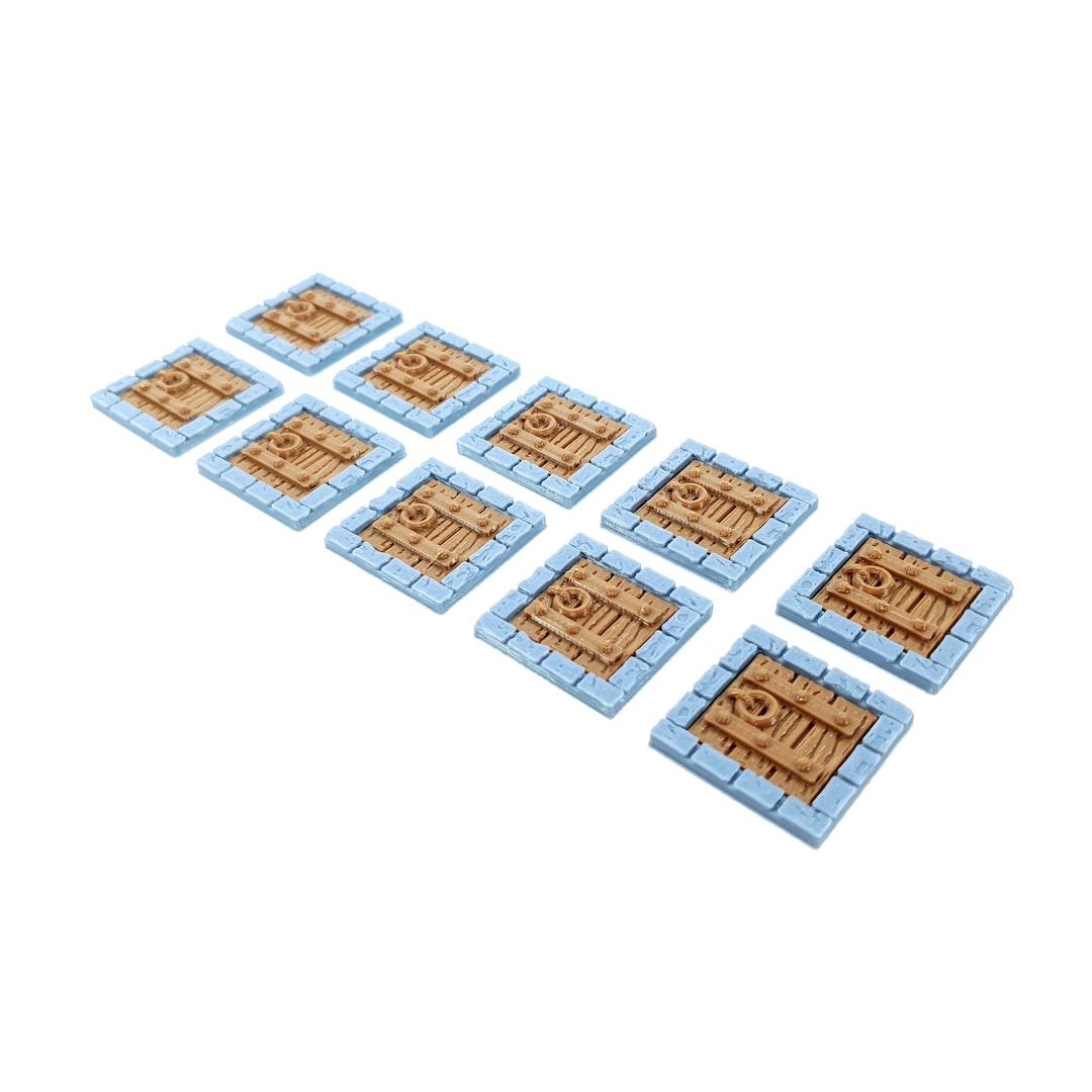 Tabletop Terrain Trapdoor ×10 | 28mm Fantasy Scenery for Dnd, RPG and ...