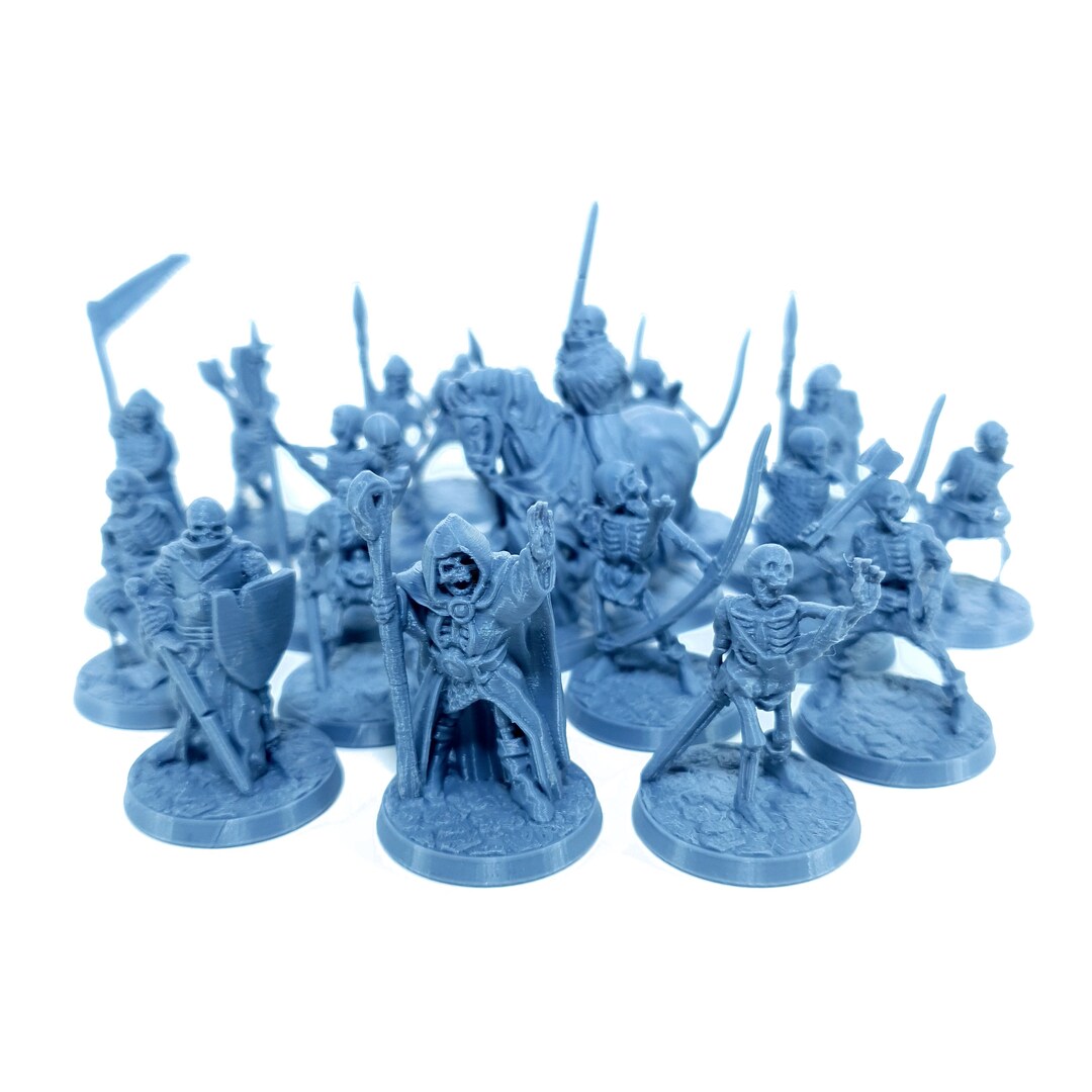 Skeleton Army | 28mm Fantasy Scenery for Dnd, RPG and Wargaming - Etsy