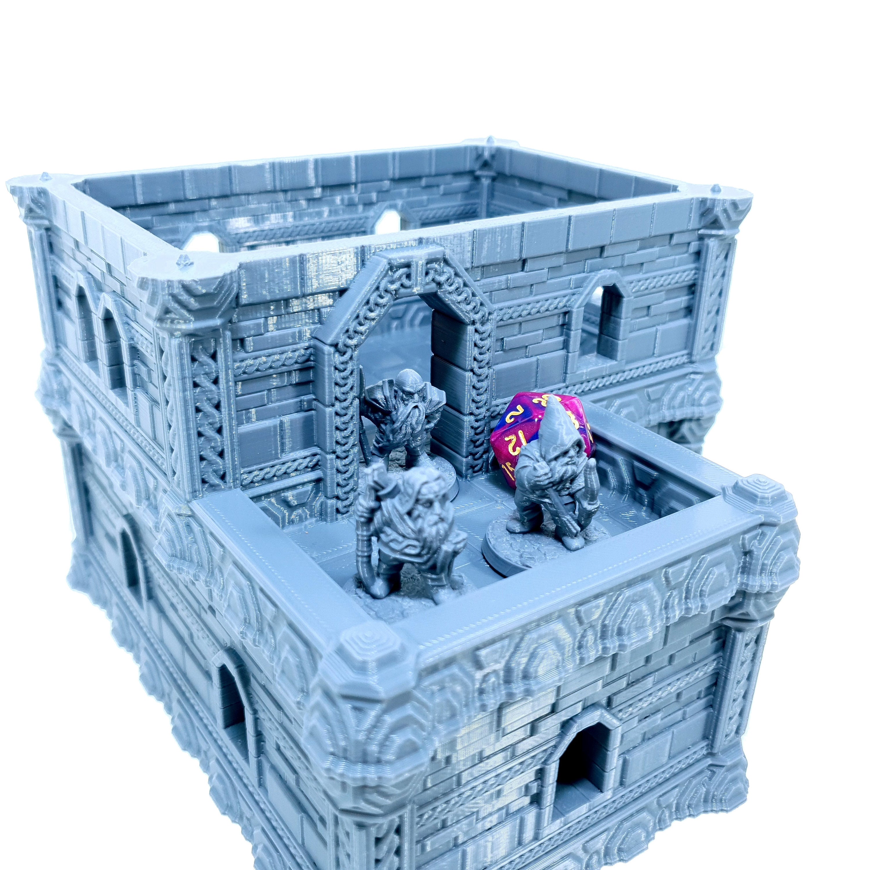 Tabletop Terrain Dwarf House 3 | 28mm Fantasy Scenery for Dnd, RPG and ...