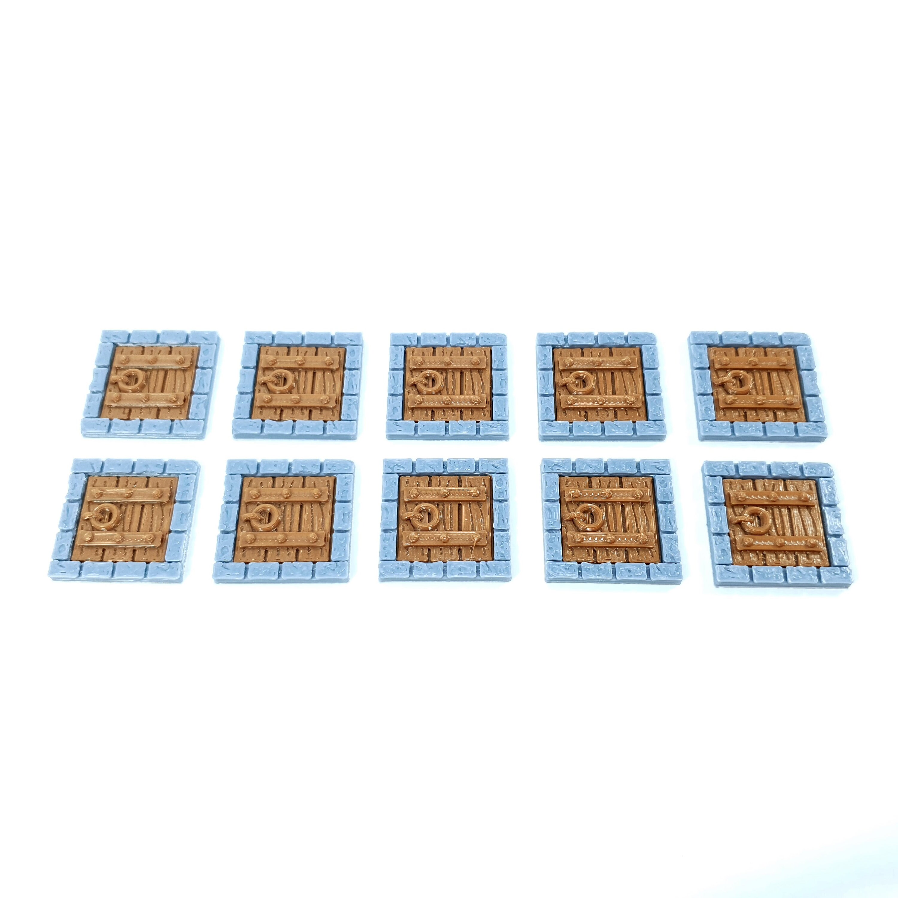 Tabletop Terrain Trapdoor 10 28mm Fantasy Scenery for Dnd, RPG and ...